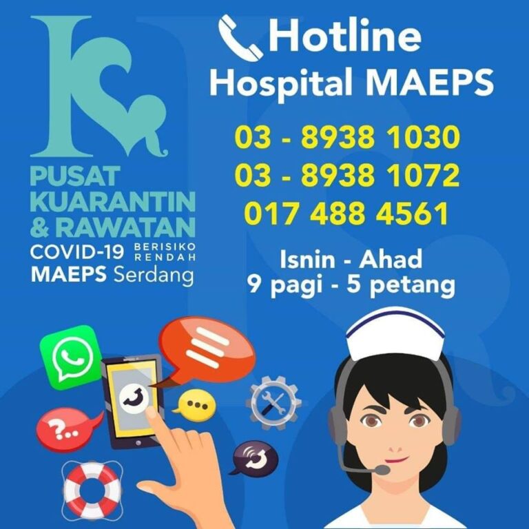 Hotline Hospital MAEPS – NADI Taman Bunga Raya